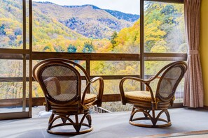 Quarto Tradicional, casa de banho partilhada, vista para o rio (Japanese Style, Main Building) | Vista do quarto
