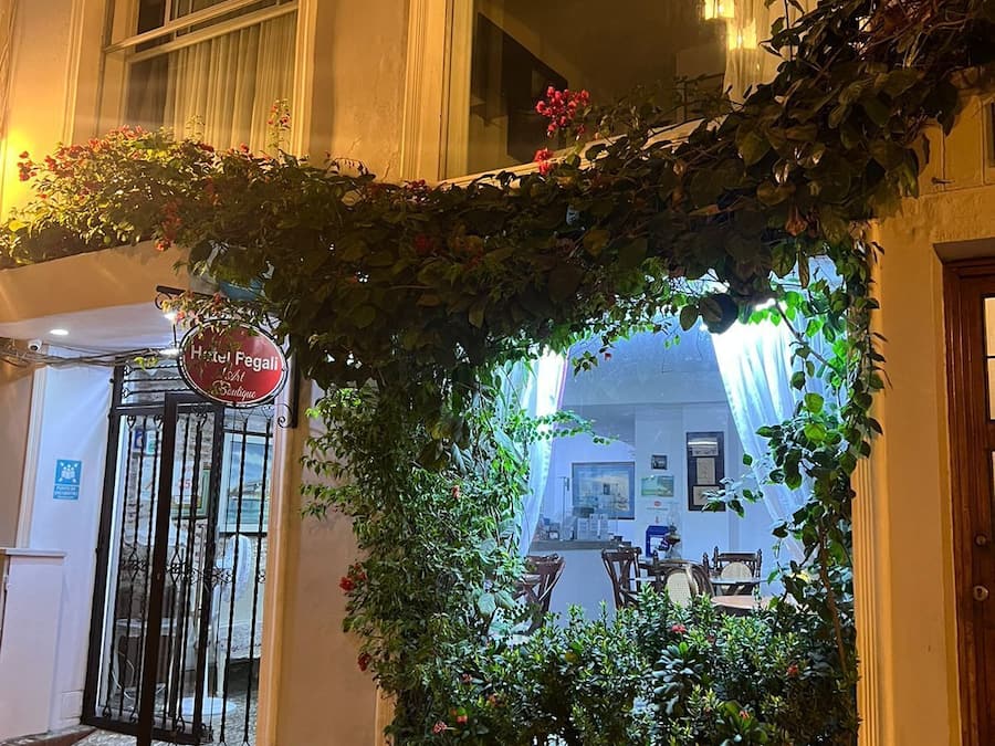 Fachada do alojamento