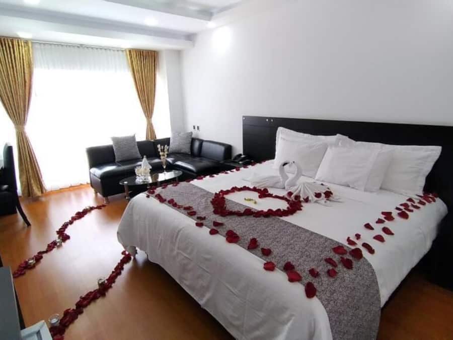 Quarto Lua de Mel | 1 quarto, minibar, cofre no quarto, secretária