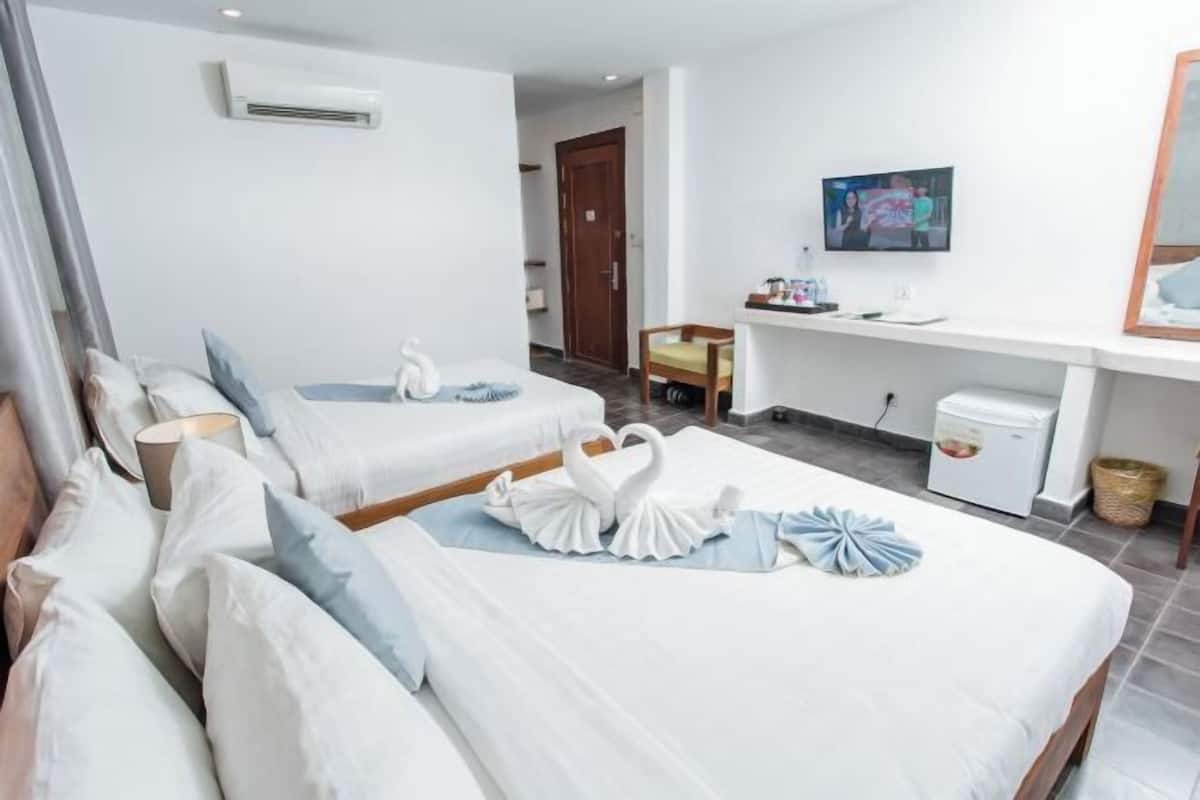 Lençóis de algodão egípcio, roupa de alta qualidade, minibar 