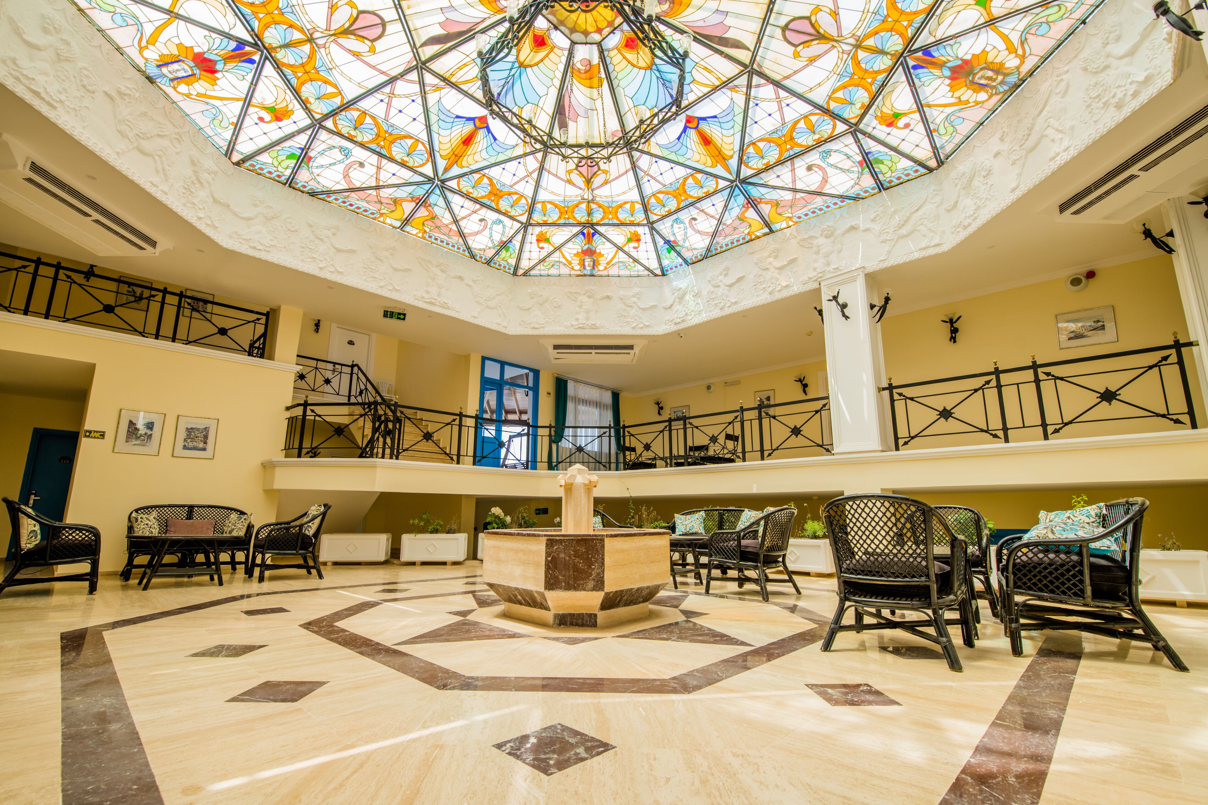 Sala de estar do lobby