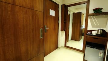 Quarto casal ou duplo | Roupas de cama premium, frigobar, escrivaninha