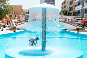 Piscina exterior, da(s) 8:00 à(s) 20:00, guarda-sóis, espreguiçadeiras 