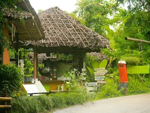 Entrada do alojamento