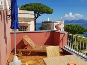 Quarto Duplo Standard, vista para o mar (con terrazzo) | Vista do quarto