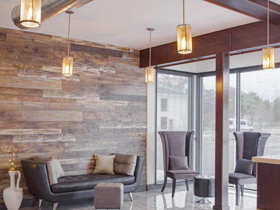 Sala de estar do lobby