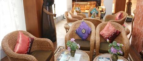 Sala de estar do lobby