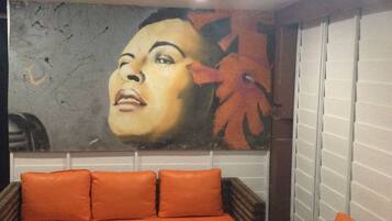 Sala de estar do lobby