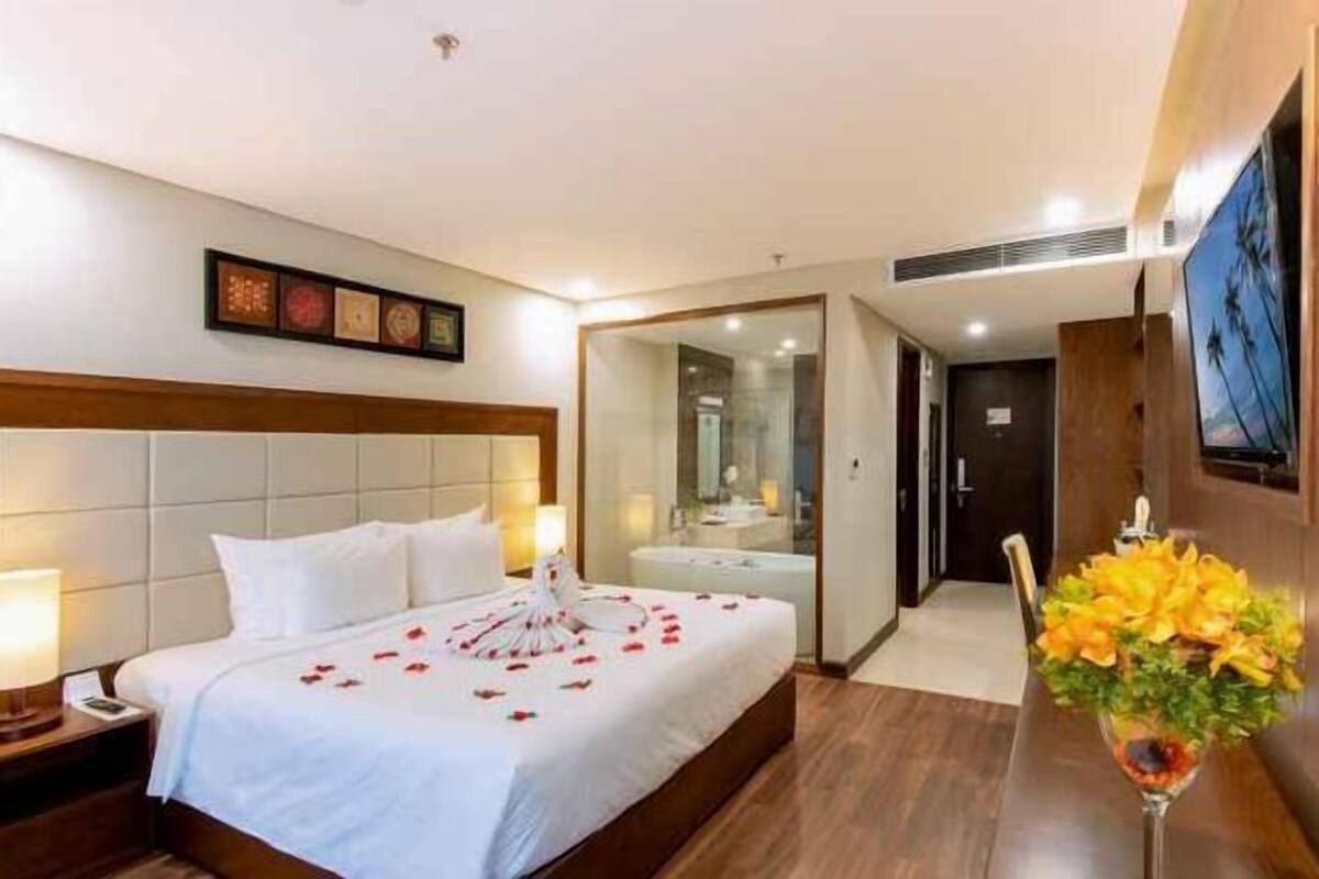 1 quarto, roupa de alta qualidade, minibar, cofre no quarto