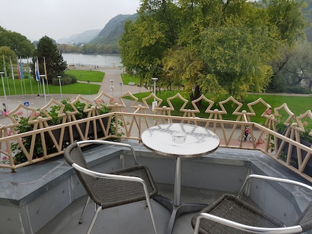 Quarto casal standard, sacada | Sacada. Hotel zum Anker