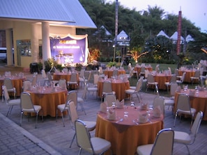 Espaço exterior para casamentos