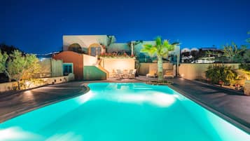 Villa, 3 quartos, piscina privativa, vista para o mar (Daphne) | Piscina privativa