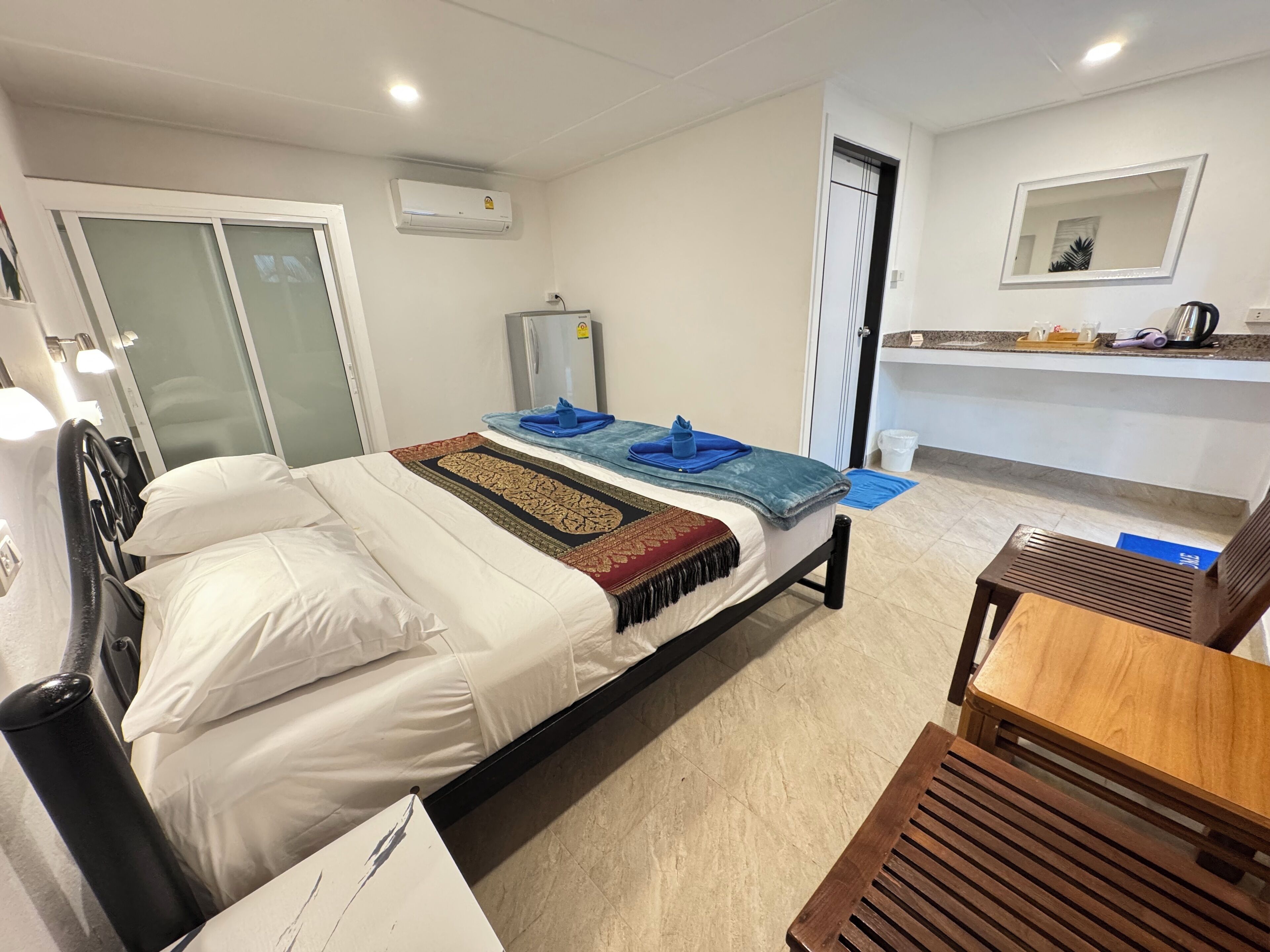 Bangalô standard | Wi-Fi de cortesia, roupa de cama