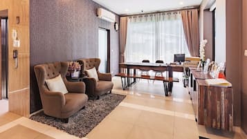 Sala de estar do lobby