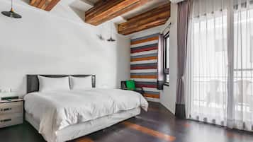 Quarto Duplo, banheira | Lobby
