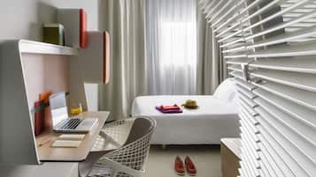 1 quarto, roupa de alta qualidade, edredões de penas, cofre no quarto