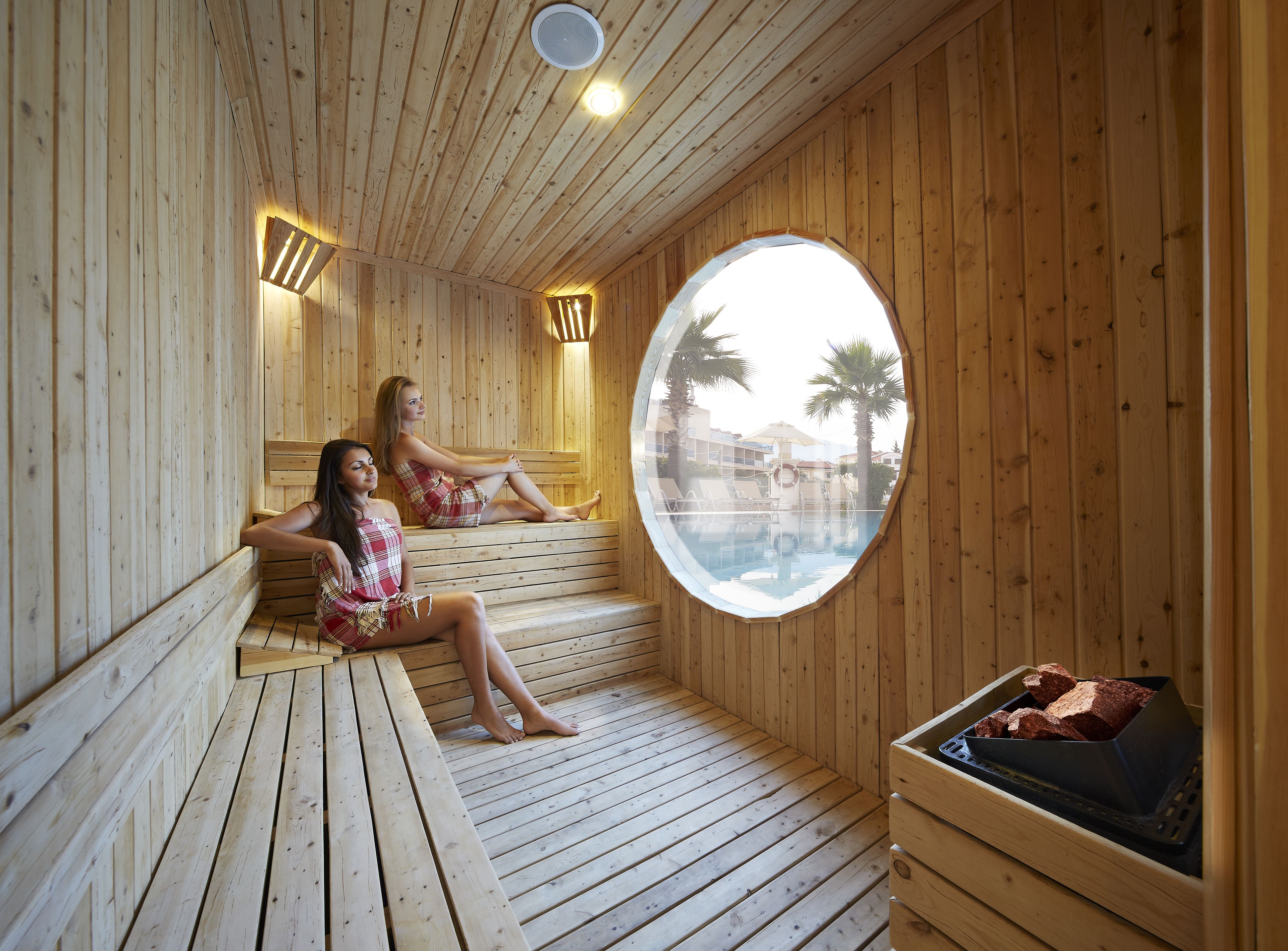 Sauna seca, banho turco/hammam, 1 sala de tratamento