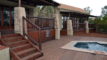 Chalé, 2 quartos (270) | Terraço/pátio interior