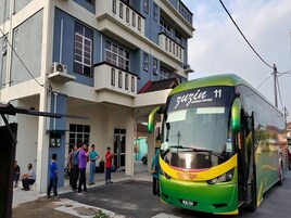Serviço de transporte para a cidade