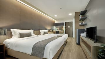 Quarto Twin Superior | Cofre no quarto, secretária, Wi-fi grátis