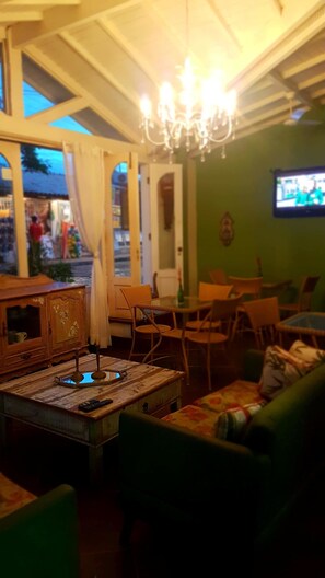 Sala de estar do lobby