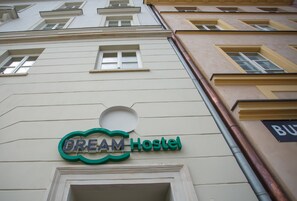 Entrada do alojamento