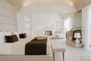 Suite, 1 quarto, piscina privativa, vista para o jardim | Vista do quarto