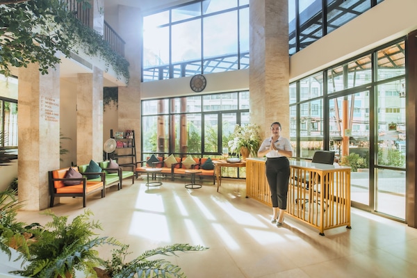 Sala de estar do lobby