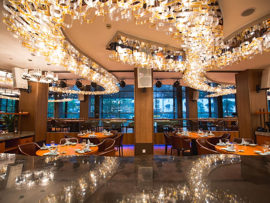 2 restaurantes, cozinha chinesa