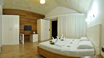 Family Delux Bungalow | 1 quarto, frigobar, escrivaninha, quartos à prova de som