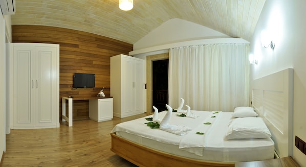 Family Delux Bungalow | 1 quarto, frigobar, escrivaninha, quartos à prova de som