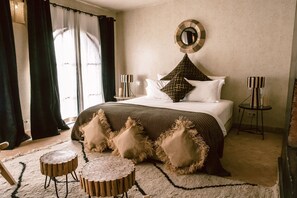 Quarto Panorâmico | Roupa de alta qualidade, cofre no quarto, ferro/tábua de engomar 