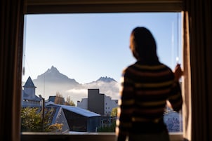 Vista para a colina