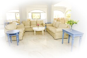 Sala de estar do lobby