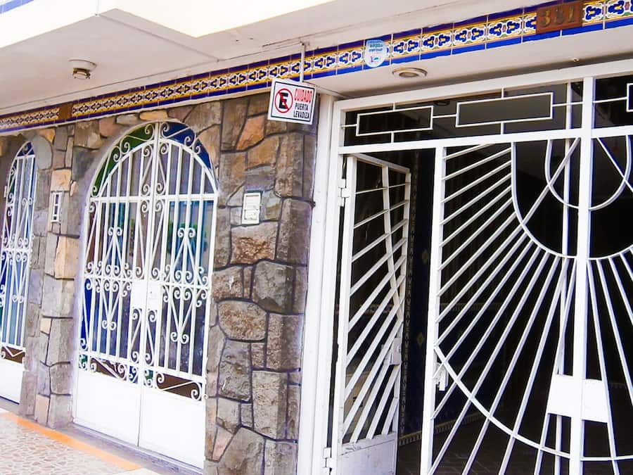 Entrada da propriedade