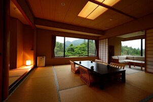 Quarto Tradicional, Fumadores, Edifício Anexo (HANAKANMURI with 2 Rooms, Japanese) | Restaurante