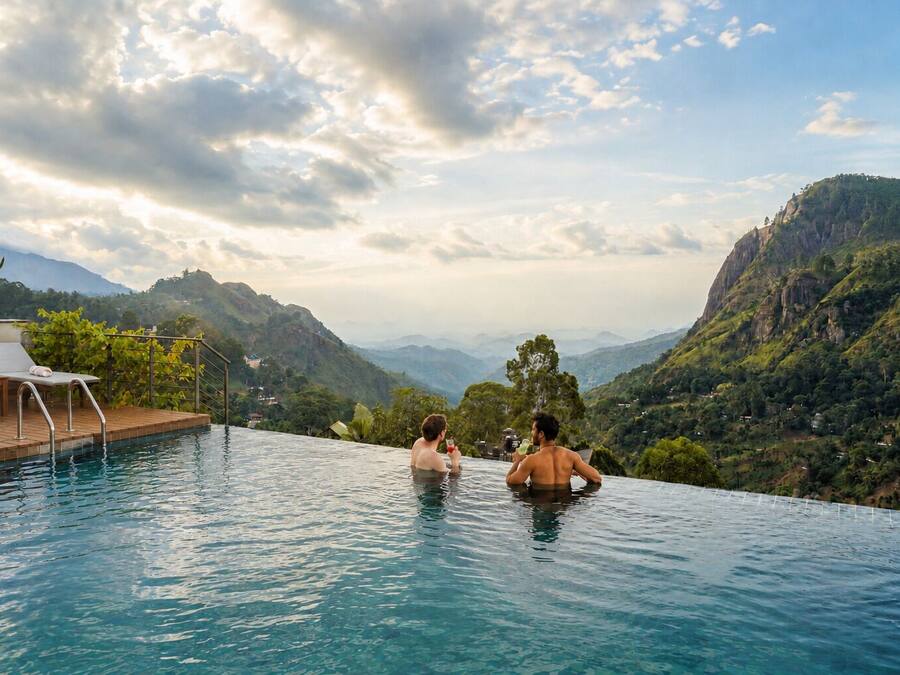Piscina na cobertura