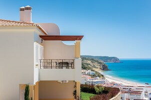 Vista para a praia ou o mar