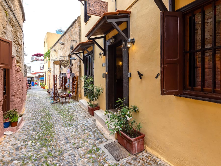 Entrada do alojamento