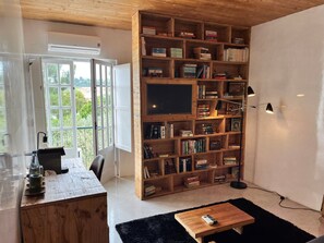 Suíte luxo | Área de estar | TV LCD