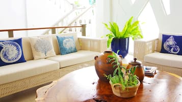 Sala de estar do lobby