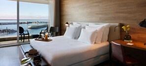 Quarto Duplo Deluxe, vista para o mar | Minibar, cofre no quarto, quartos insonorizados, Wi-fi grátis 