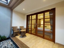 Villa Familiar, 3 quartos, piscina privativa, no rés do chão | Vista do quarto