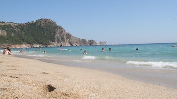 Uma praia privada