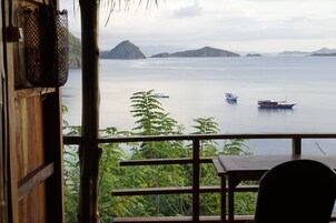 Casa de campo família, vista para o oceano | Vista do quarto