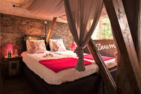 Quarto Duplo (Robijn) | Minibar, cortinas/cortinados opacos, Wi-fi grƔtis