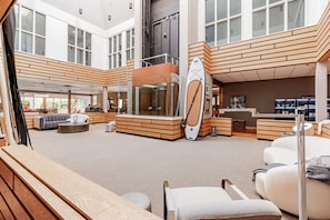 Sala de estar do lobby
