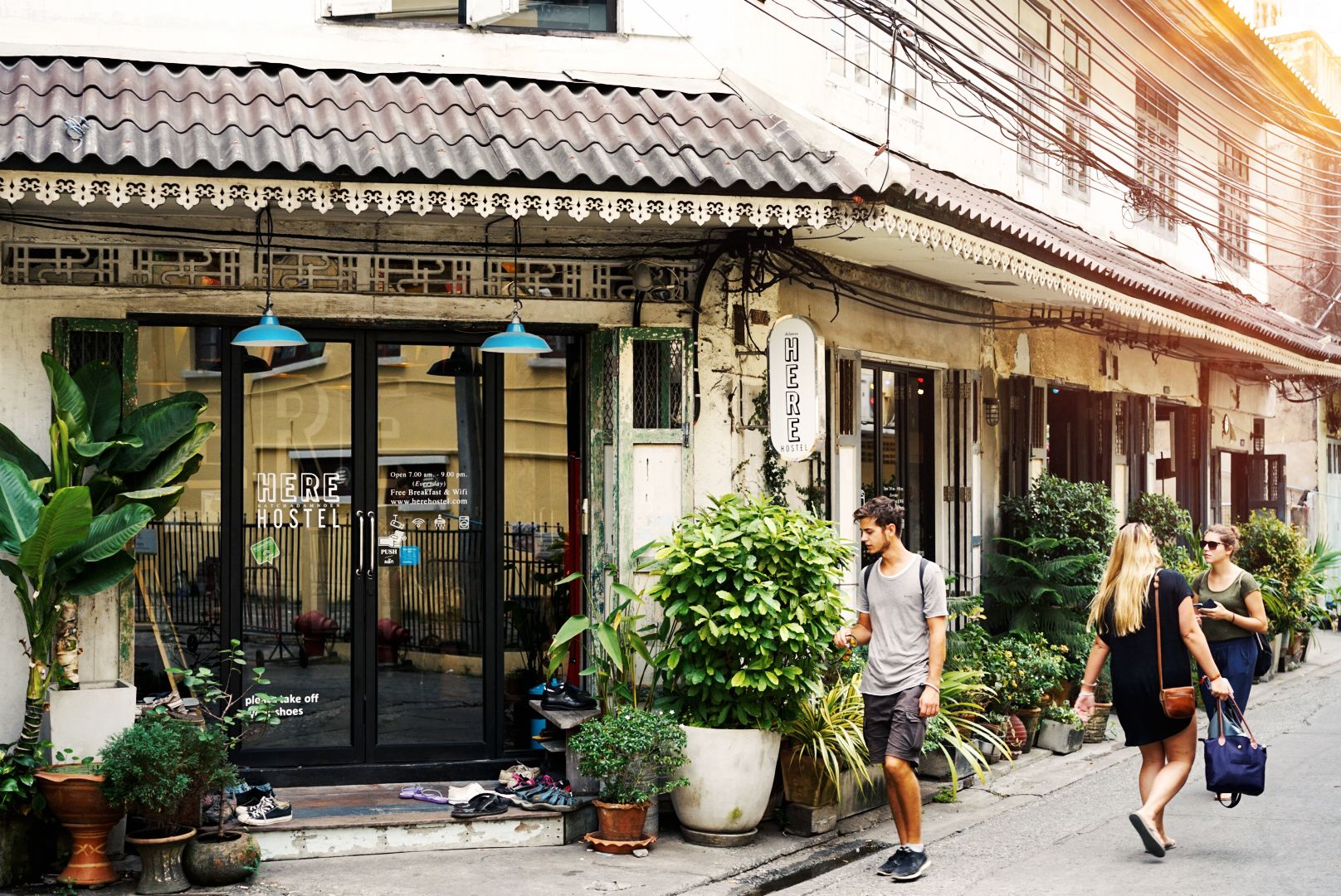 Entrada da propriedade