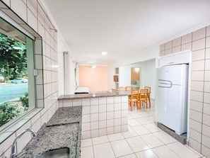 Quarto Quádruplo Standard | Cozinha privada