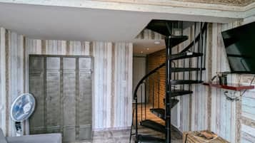 Suite, casa de banho anexa (Suite Industrie) | Lounge